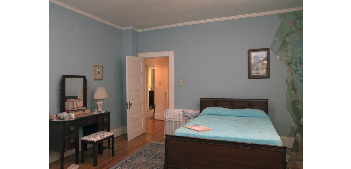 Welcome to IMAO’s Intern Dorm! Scrapbook on Bed, Creepy Green What’s-It ...